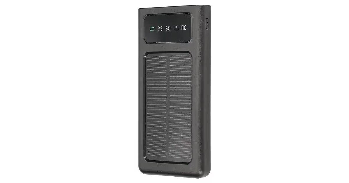 ExtraLink EPB-091, 10000 mAh, Solar, Black (EX.19645)