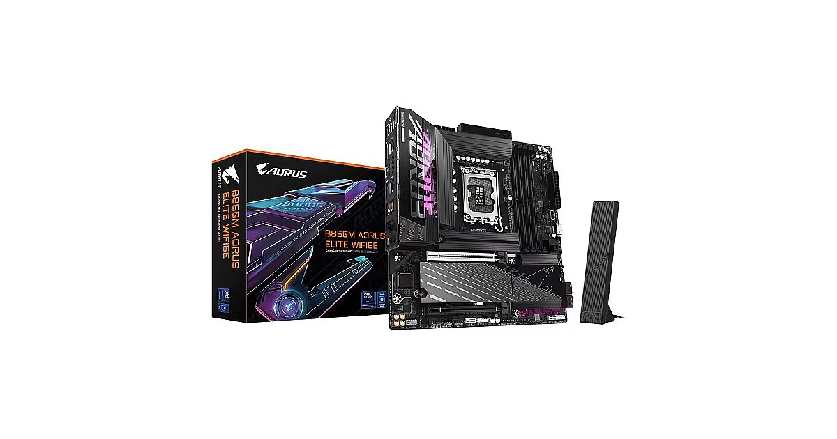 Gigabyte B860M AORUS ELITE WIFI6E (B860M A ELITE WIFI6E)
