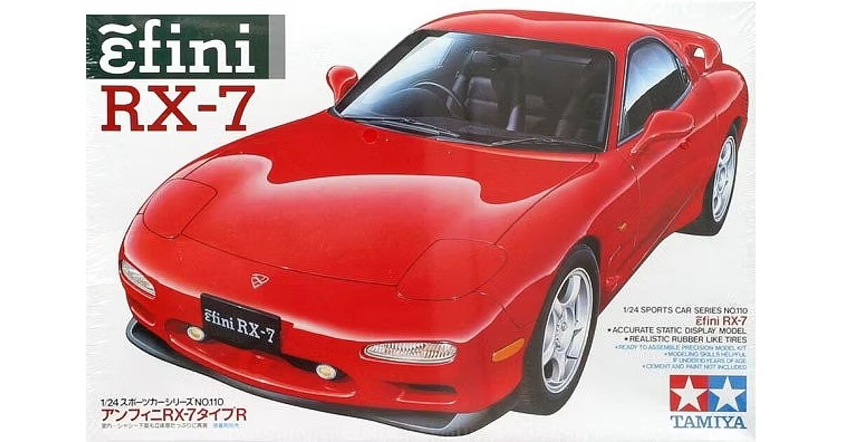 Tamiya Plastic model Efini RX-7+ 1/24 (24110)