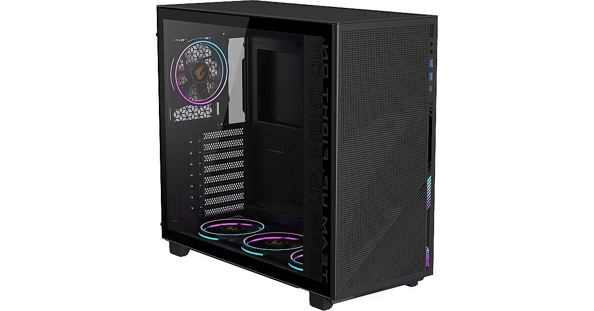 Gigabyte AORUS C400 Glass, Black (GB-AC400G)