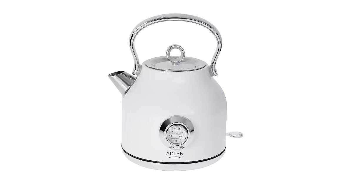 Adler AD 1346, Stainless steel/White (AD 1346w)