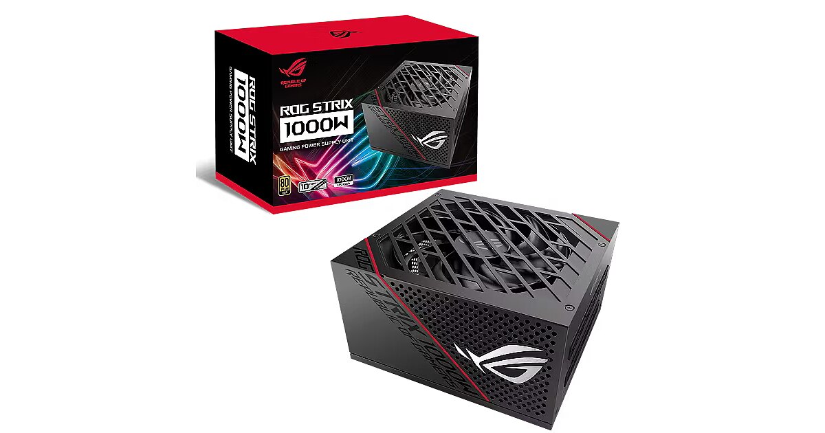 Asus ROG Strix, 1000W, 80PLUS Gold (ROG-STRIX-1000G)