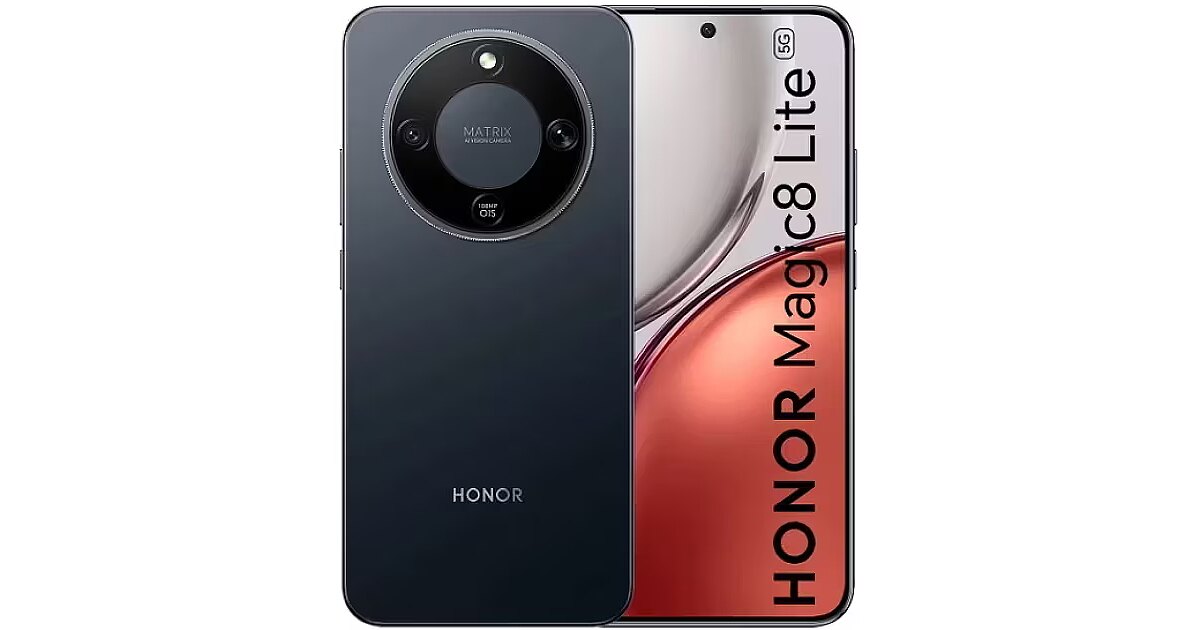Honor Magic8 Lite, 8GB/512GB, Midnight Black (5109BYRB)