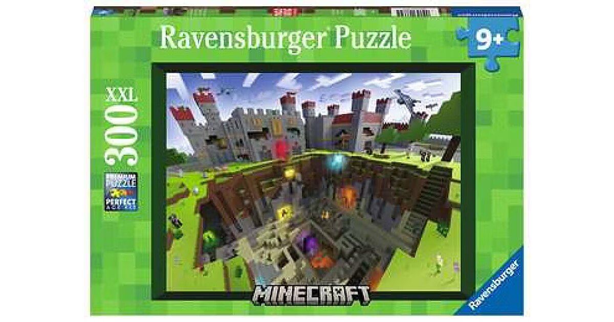 Ravensburger Polska Puzzle 300 elements XXL Minecraft (13334)
