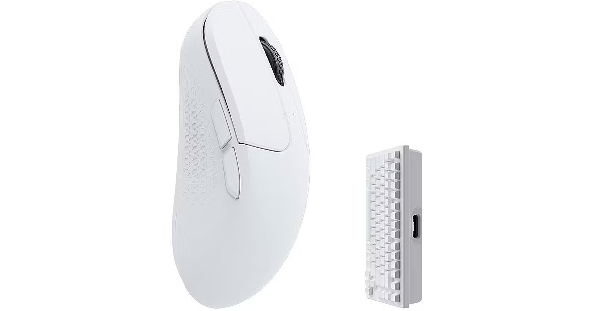 Keychron M3 Mini, 4K Polling Rate, Wireless, White (M3M-A5)