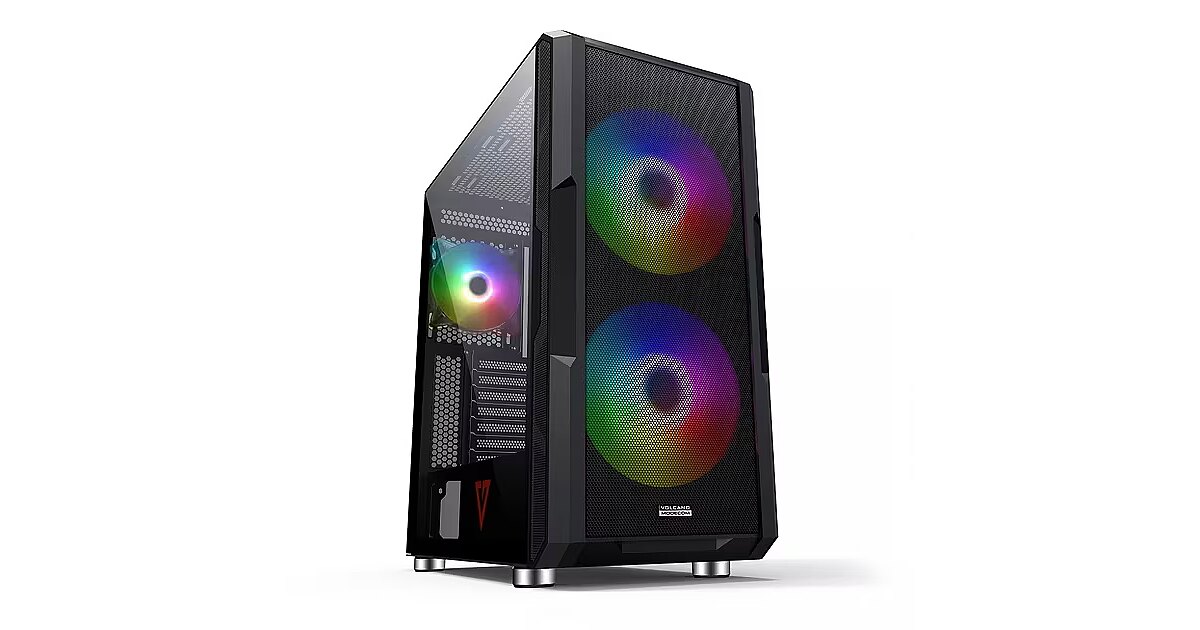 Modecom Volcano Amirani ARGB, Tempered Glass, Black (AT-AMIRANI-PG-10 ...