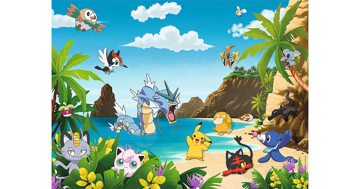 Ravensburger Polska Puzzle 200 elements XXL Pokemon (12840)