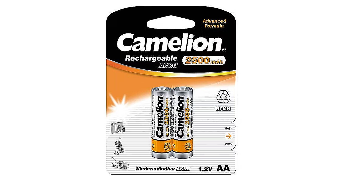 Camelion AA, 2500 mAh, x2 (17025206)
