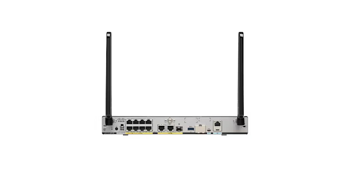 CISCO ISR 1100 4P DUAL GE ETHERNET W/ LTE ADV SMS/GPS EMEA + NA (C1111 ...