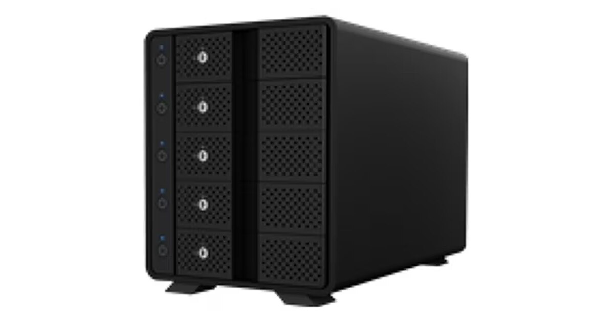 Icy Box IB-3805-C31 5-bay external SINGLE System for 5xSATA 3.5inch I ...