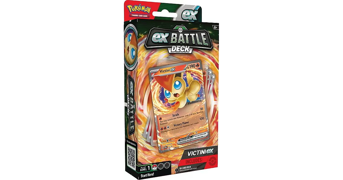 Pokemon TCG Cards Battle Deck Victini ex (290-85754 Victini ex)