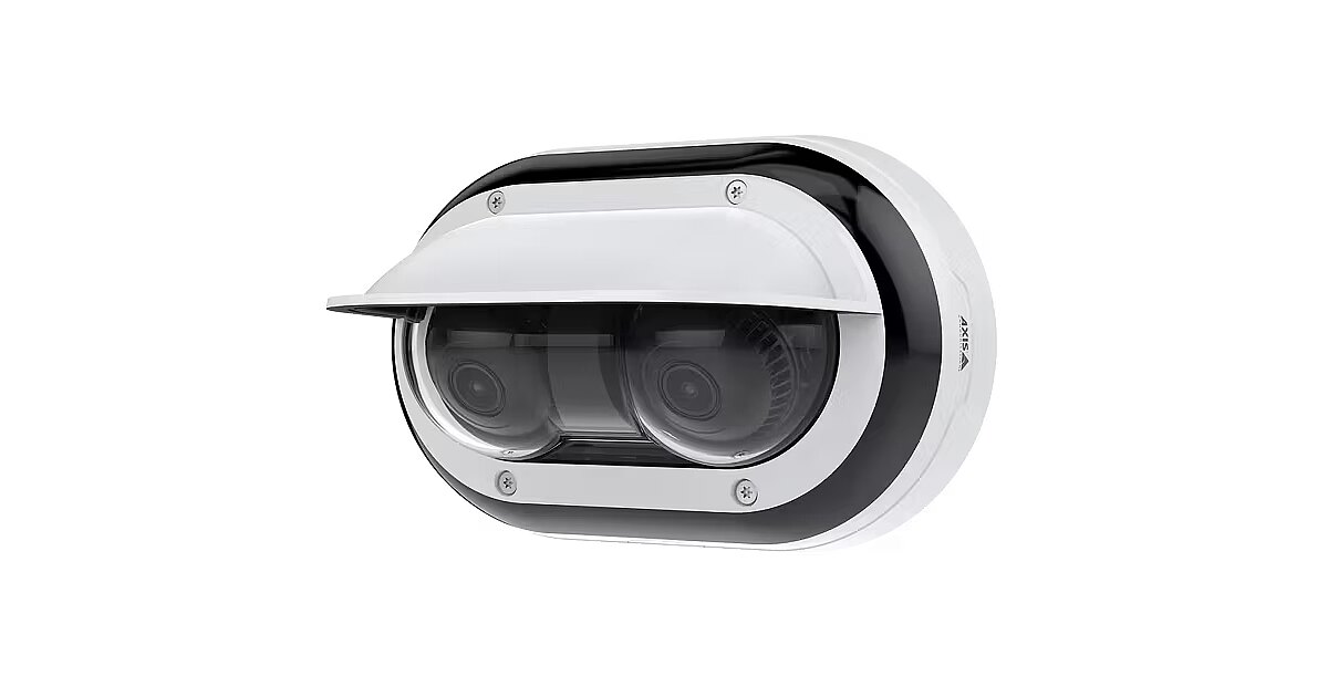 Axis P4708-PLVE, 2160p(4K), 2x8MP, Black/White (02944-001)