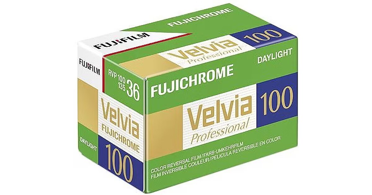 Fujifilm Fujichrome film Velvia RVP 100/36 (16326054)