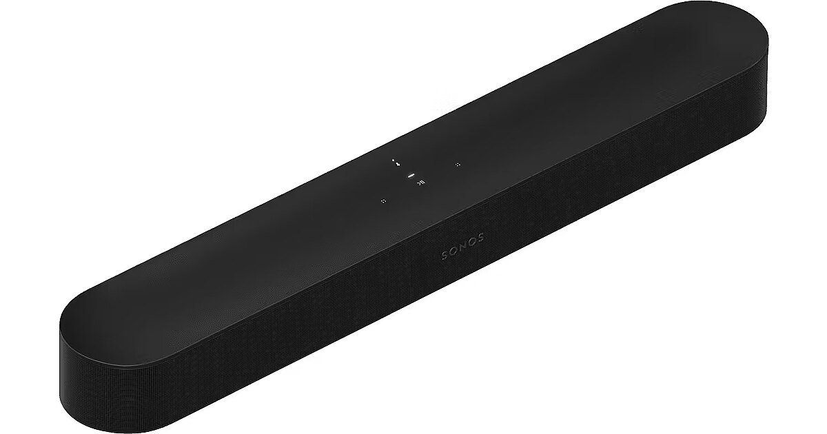 Sonos Beam (Gen 2), Black (BEAM2EU1BLK)