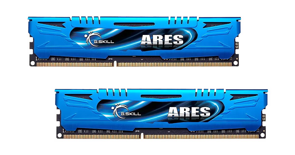 G.SKILL Ares, DDR3, 8GB, 2400MHz, CL11, Kit of 2 (F3-2400C11D-8GAB)