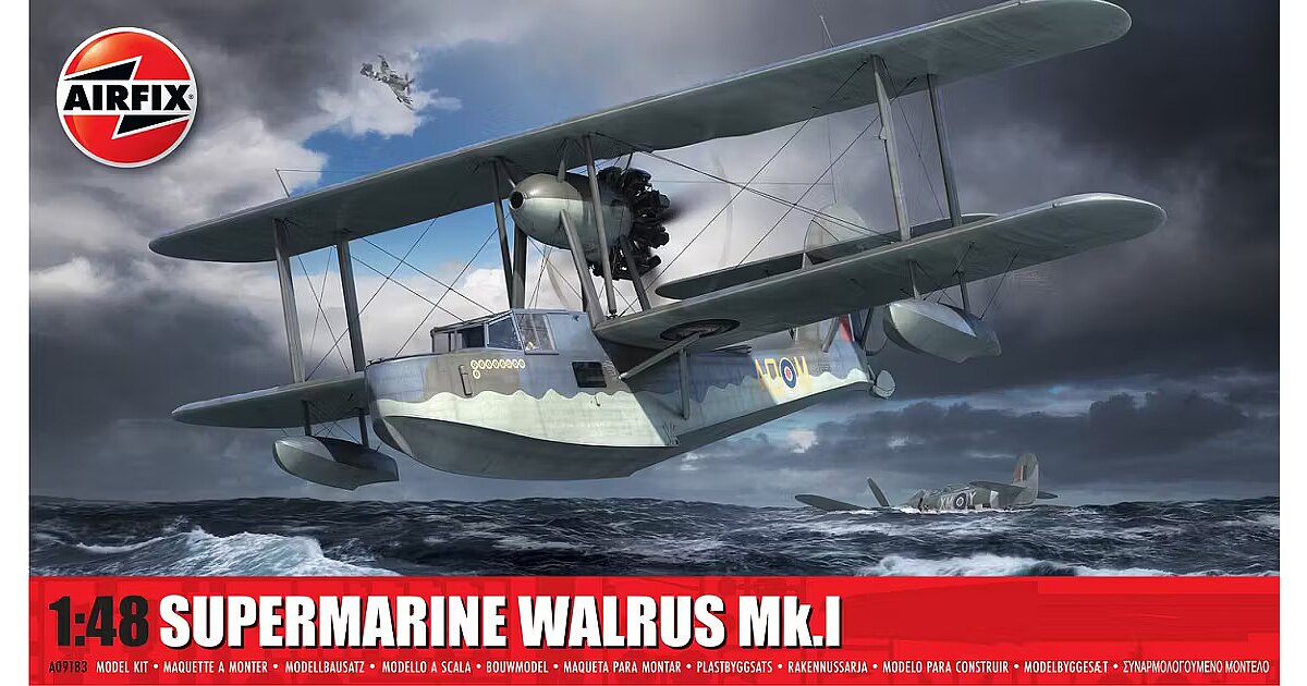 Airfix Plastic model Supermarine Walrus Mk.I (09183)