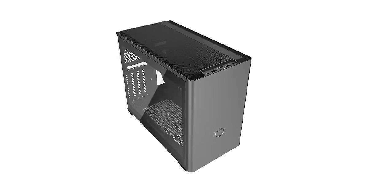 Cooler Master NR200P MAX V2, Black, Tempered Glass Preinstalled ATX 3.0 ...