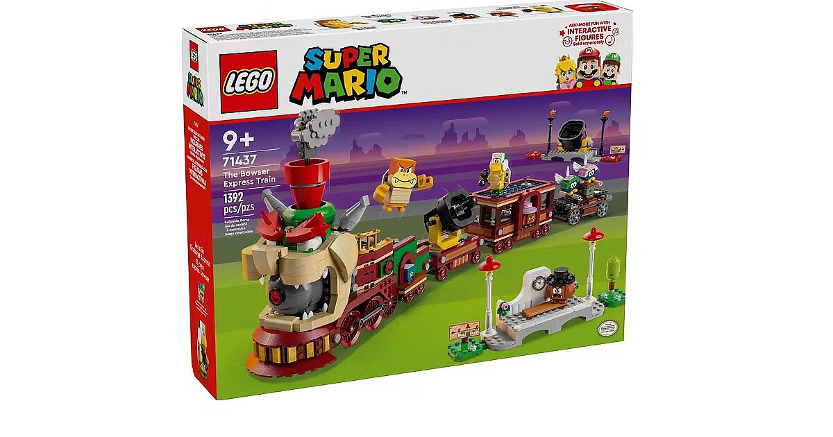 Lego The Bowser Express Train (71437)