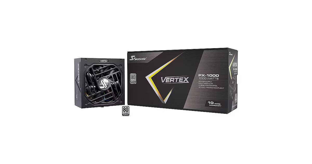 Seasonic Vertex PX, 1000W, 80PLUS Titanium (VERTEX PX-1000)