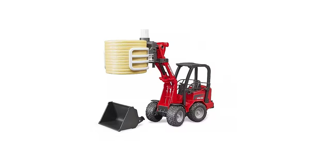 Bruder Schaffer Wheel lo ader with accessories (BR-02192)