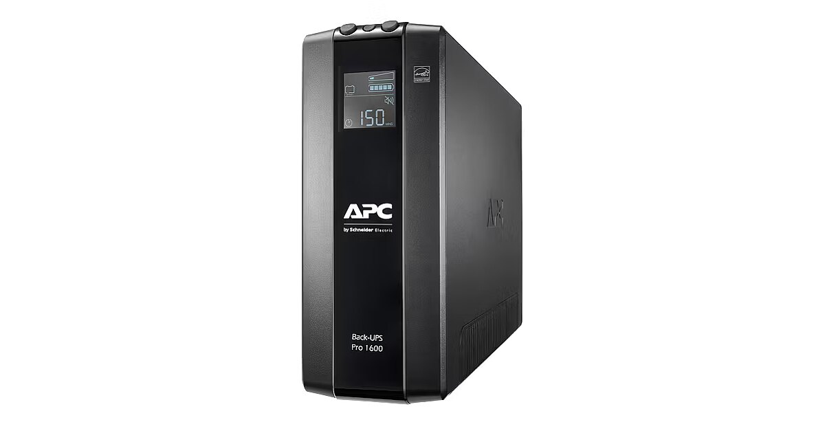 APC Back-UPS Pro, 1600VA 960W, IEC (BR1600MI)
