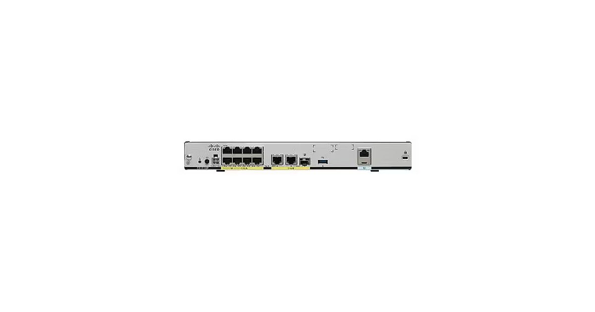CISCO ISR 1100 8 Ports Dual GE WAN Ethernet Router (C1111-8P)