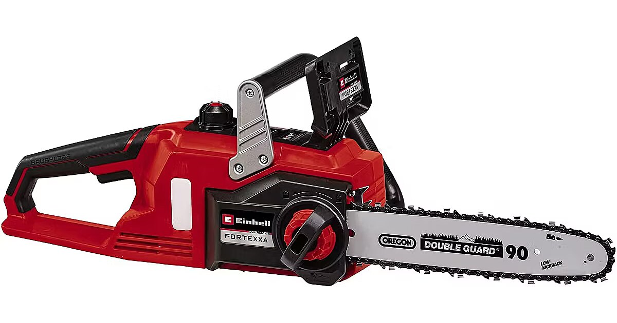 Einhell Cordless chainsaw FORTEXXA 18/30, electric chainsaw (red/black ...