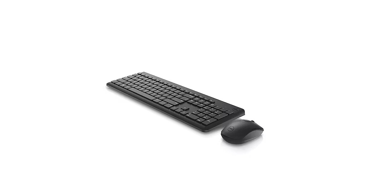 Dell KM3322W Keyboard and Mouse Set Wireless Ukrainian Black Numeric ...