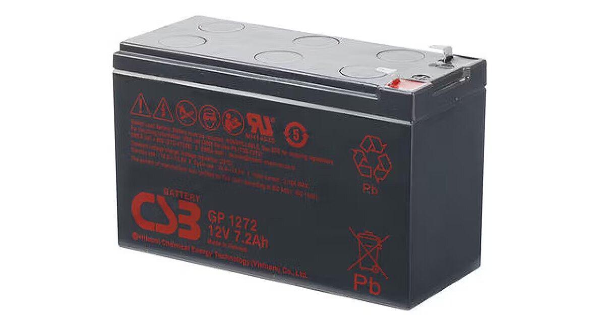 CSB GP12120F2 12V/12Ah (GP12120 F2)