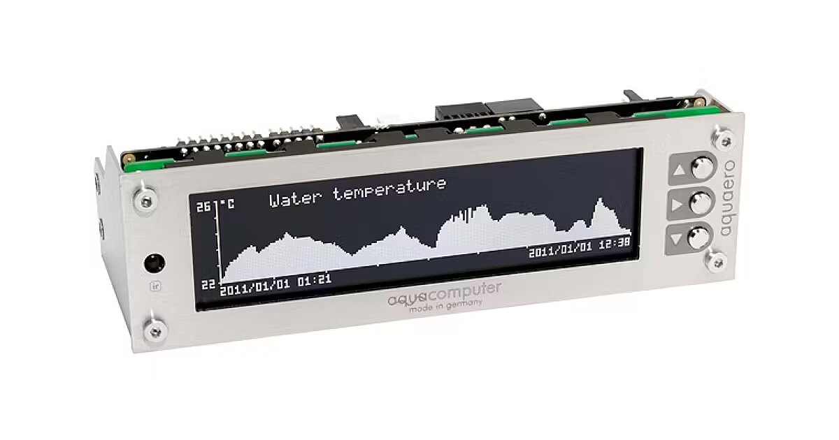 Aqua Computer Aquaero 6 PRO USB fan-controller, graphic-LCD (53145)