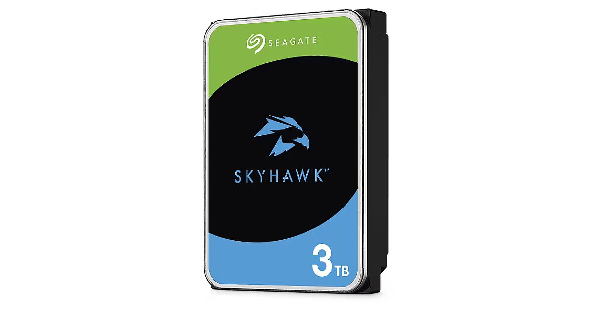 Seagate 3TB, 256MB, SATAIII, SkyHawk, CMR (ST3000VX015)