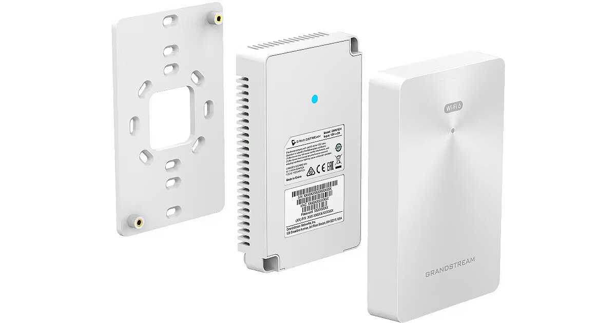 Grandstream GWN7661E In-Wall Wi-Fi 6 Access Point (GWN7661E)