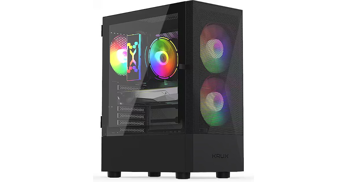 Krux Vako RGB, Tempered Glass, Black (KRX0132)