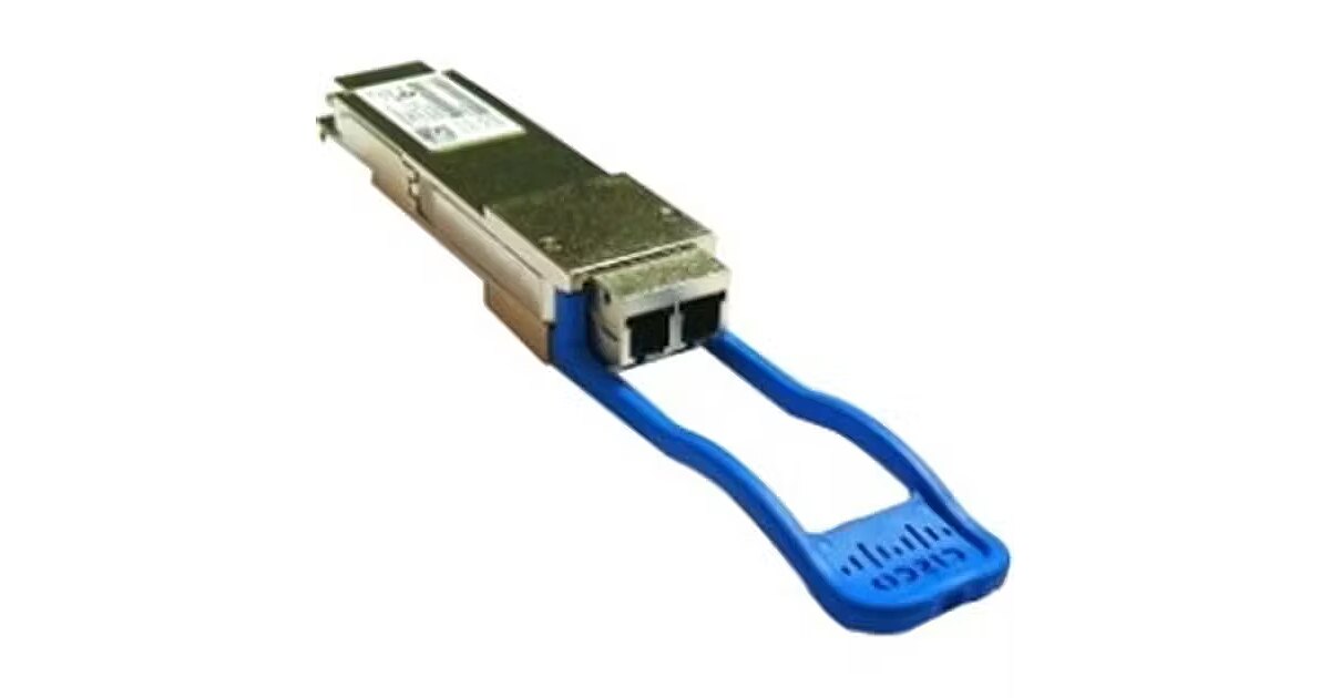 CISCO QSFP 40G ETHERNET LR4 LITE LC 2KM IN (WSP-Q40GLR4L=)