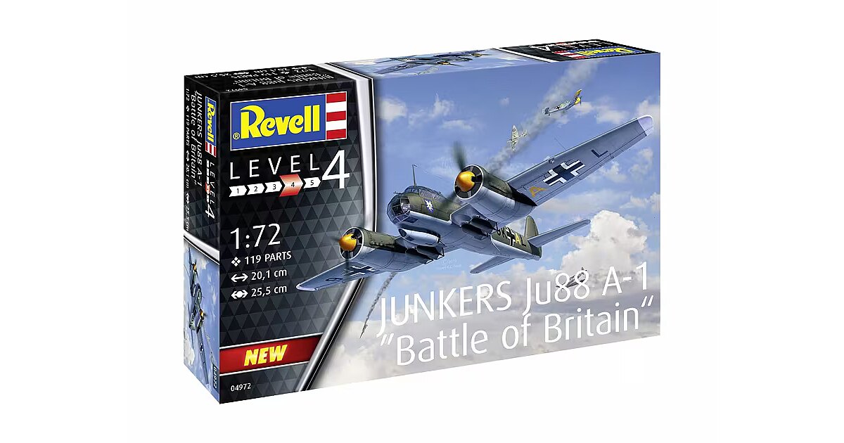 Revell Junkers Ju88 A-1 Battle of Britain (04972)