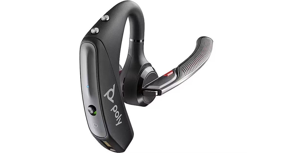 Hewlett Packard Poly Voyager 5200 UC Headset +BT700 Adapter (7K2F3AA)