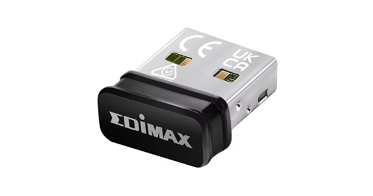 Edimax AC600 Wi-Fi 5 Nano USB Adapter EW-7811ULC Wireless (EW-7811ULC)