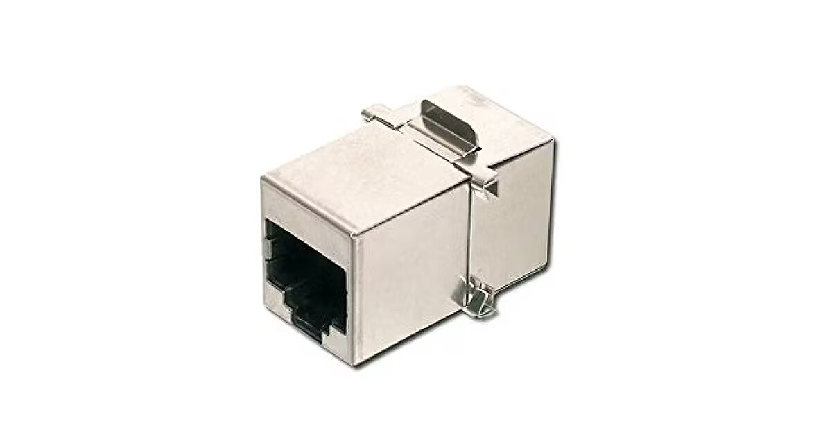 Digitus Cat6 Modular Coupler - Klasse E, 1:1 belegt (DN-93613-1)
