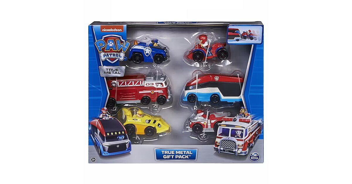 Spin Master Vehicles set Paw patrol die cast (6065061)
