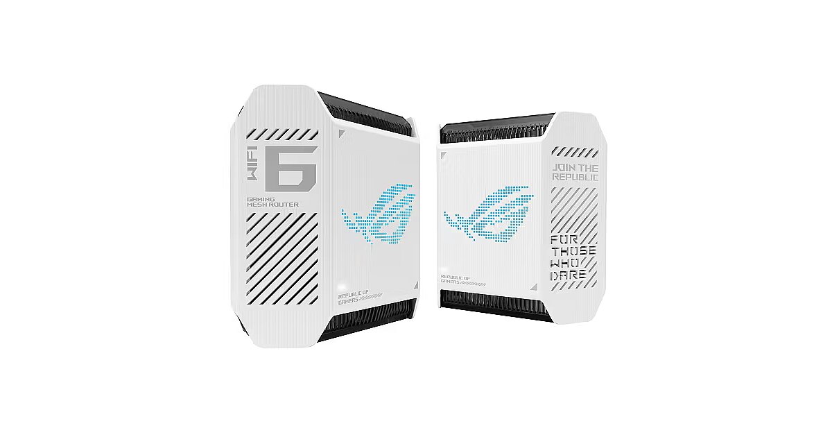 Asus ROG Rapture GT6, Pack of 2, White (GT6 (W-2-PK))