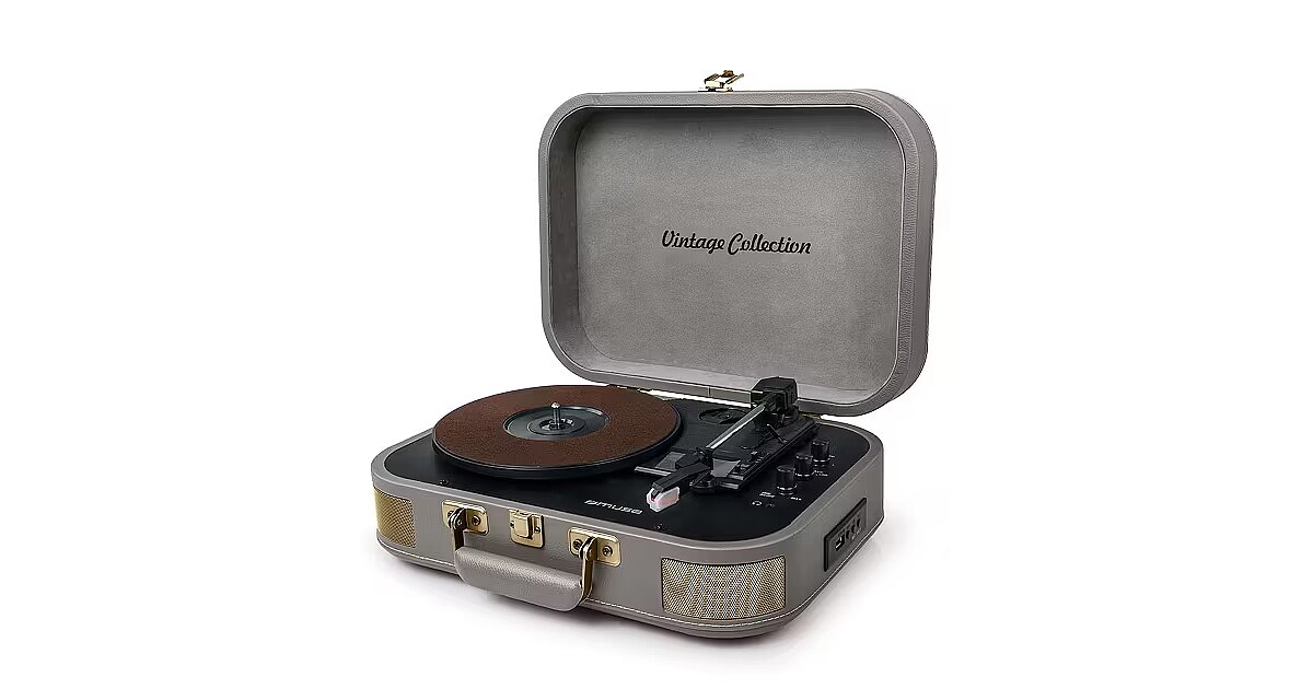 MUSE Turntable Stereo System MT-201 BTG USB port, AUX in, 2x5 W (MT-201BTG)