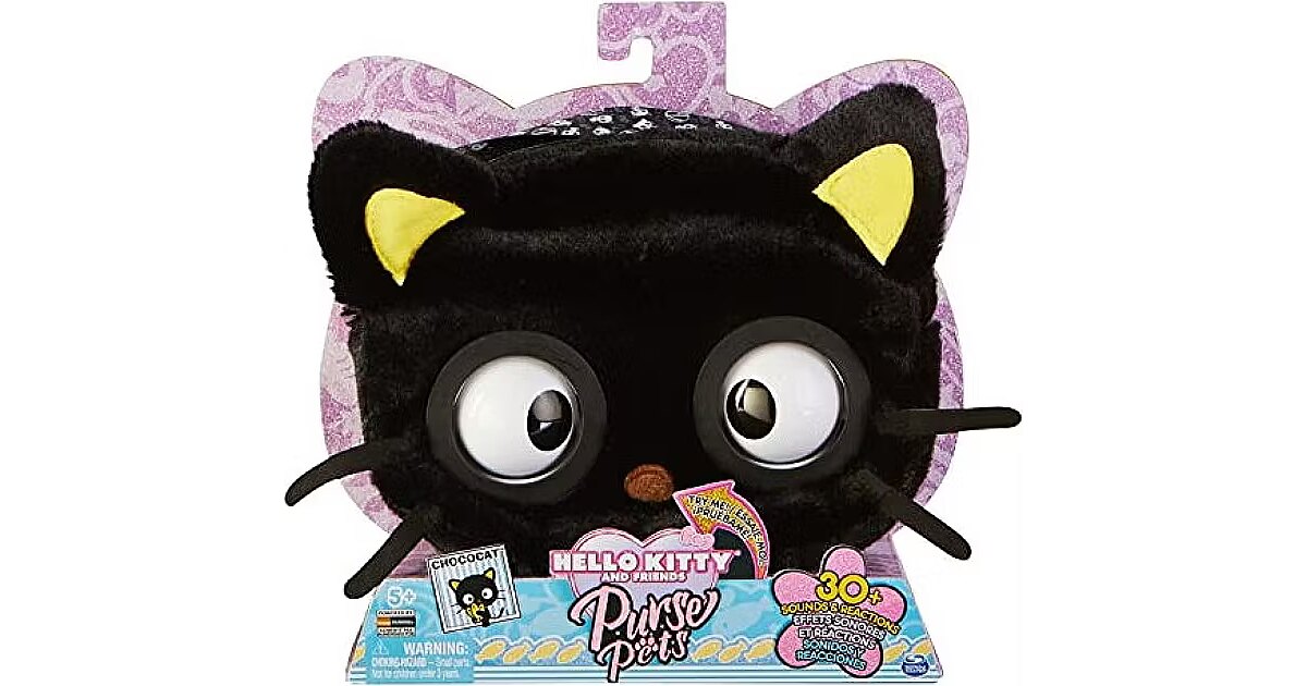 Spin Master Spin Master Purse Pets - Chococat, Bag (black) (6065147)