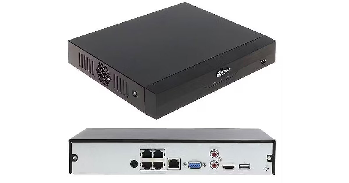 Dahua NET VIDEO RECORDER 4CH 4POE/NVR4104HS-P-EI (NVR4104HS-P-EI)