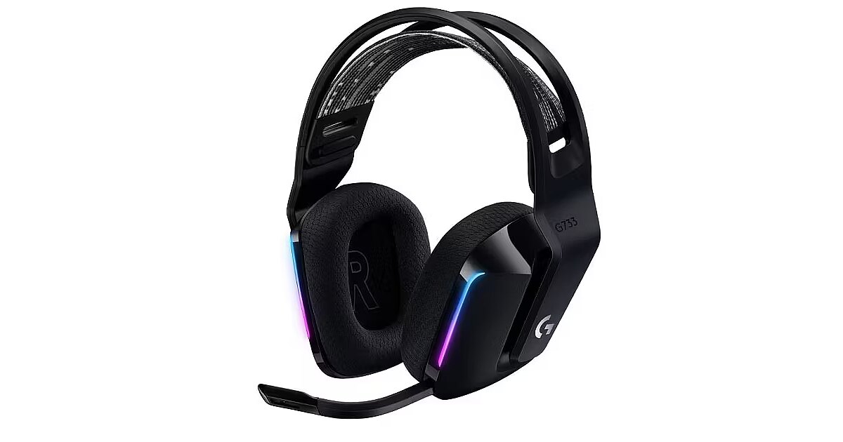 Logitech G733 Lightspeed, Black (981-000864)