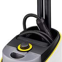 Karcher SC 4 Deluxe Iron steam cleaner (white/black, 2,250 watts, with ...