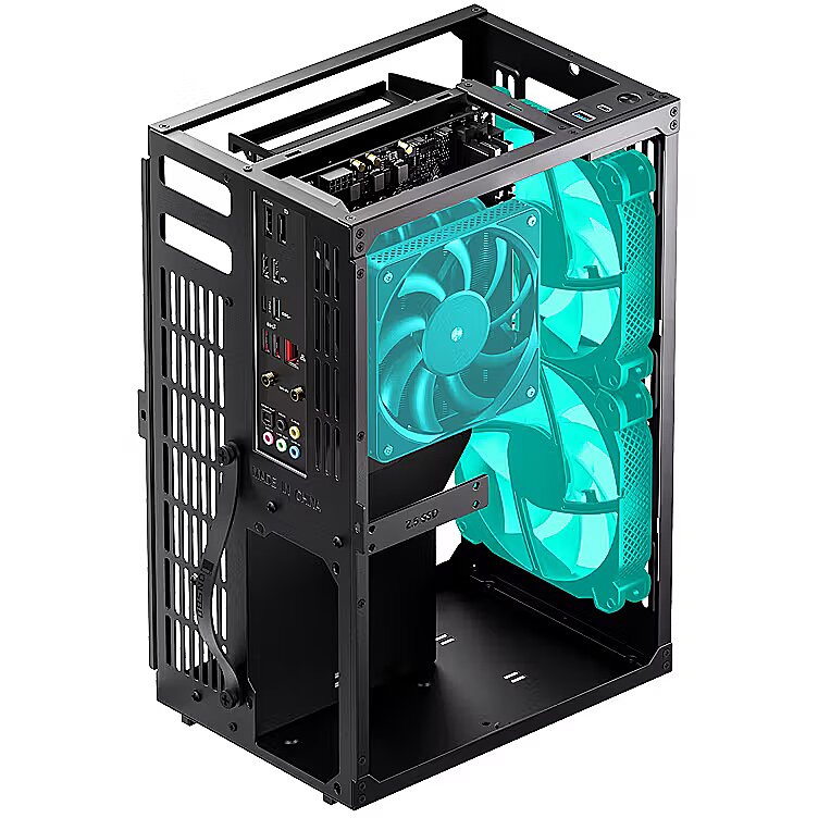 Jonsbo VR3 Mini, Black, GEN4 Riser (Jonsbo VR3 Black)