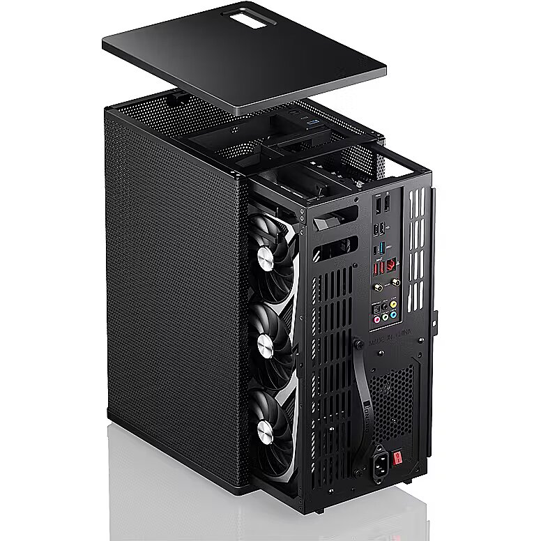 Jonsbo VR3 Mini, Black, GEN4 Riser (Jonsbo VR3 Black)