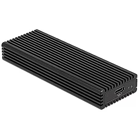 Delock external USB Type-C combo enclosure for M.2 NVMe PCIe or SATA ...