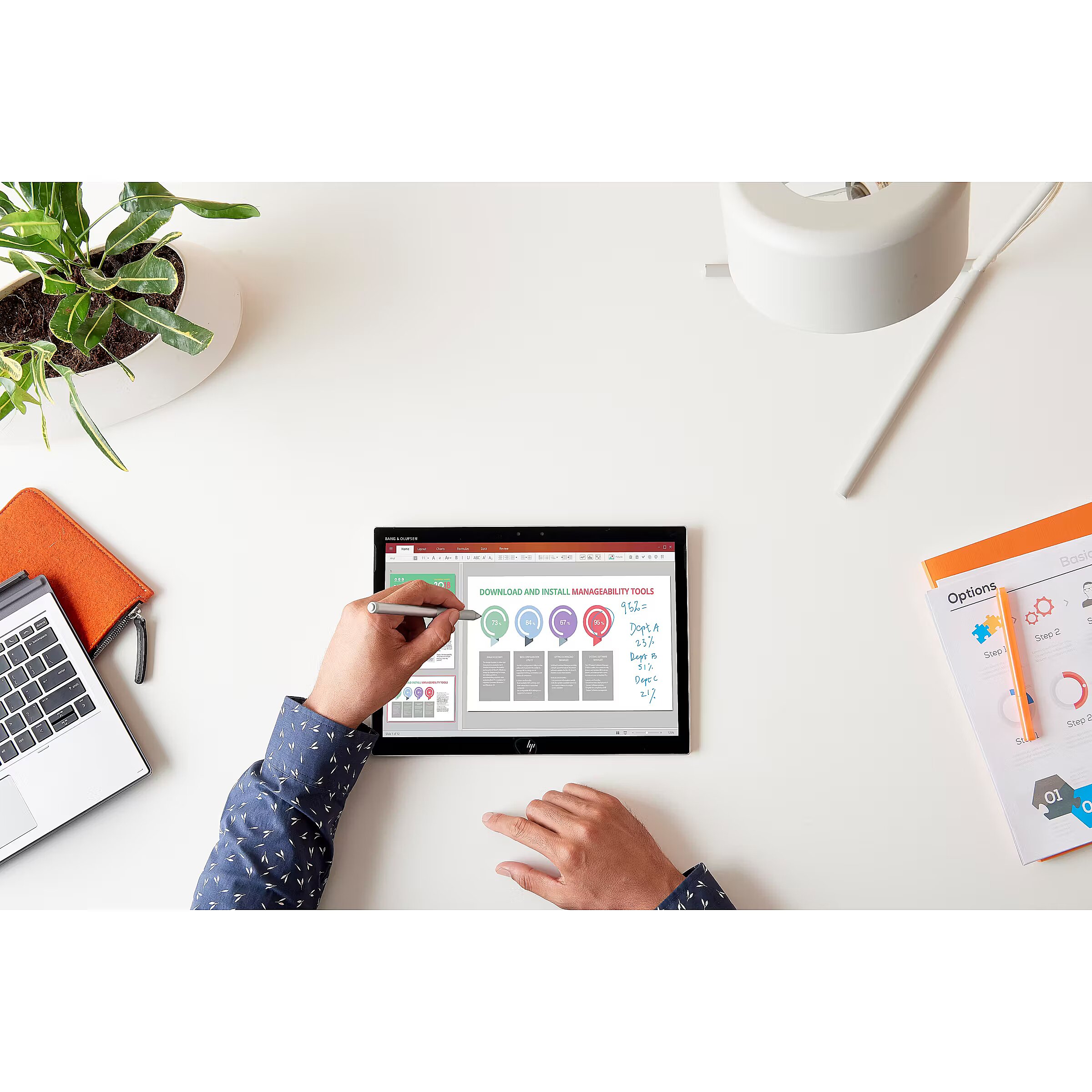 Hewlett Packard HP RECHARGEABLE ACTIVE PEN G3 F/ DEDICATED NOTEBOOK ...