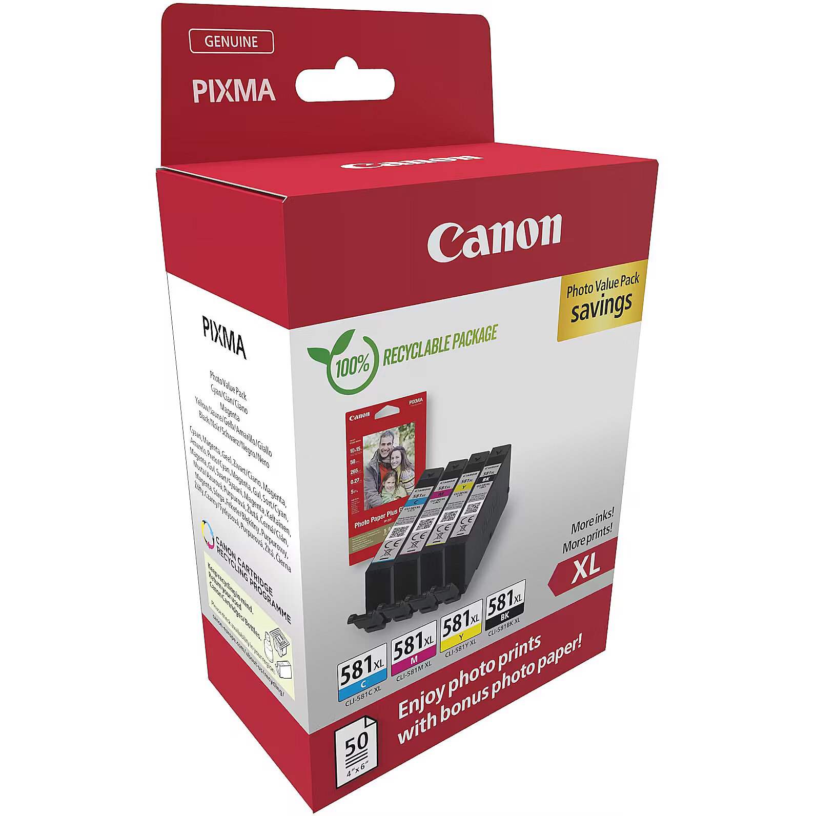canon cli 581xl